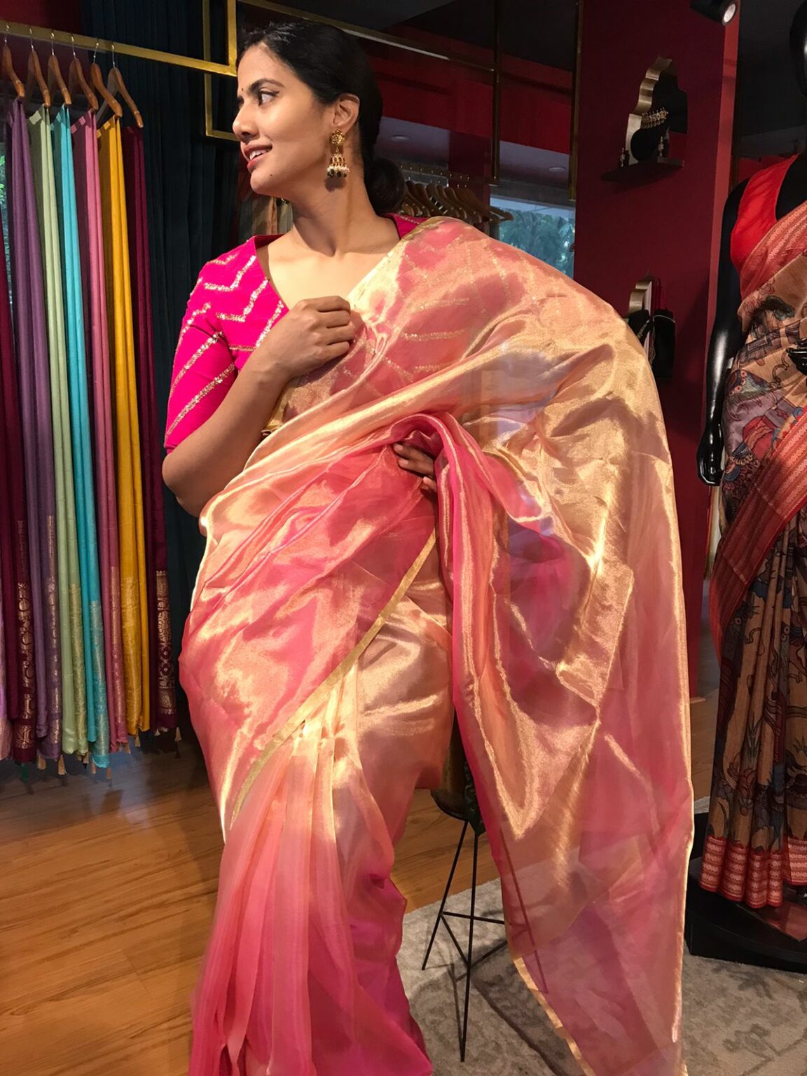 Tissue Silk Saree | Buy Tissue Sarees Online at Lowest Prices