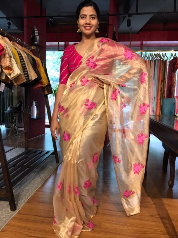 Tissue Silk Saree | Buy Tissue Sarees Online at Lowest Prices