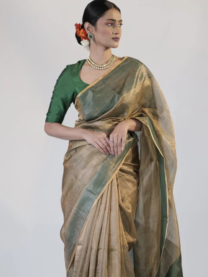 Tissue Silk Saree | Buy Tissue Sarees Online at Lowest Prices