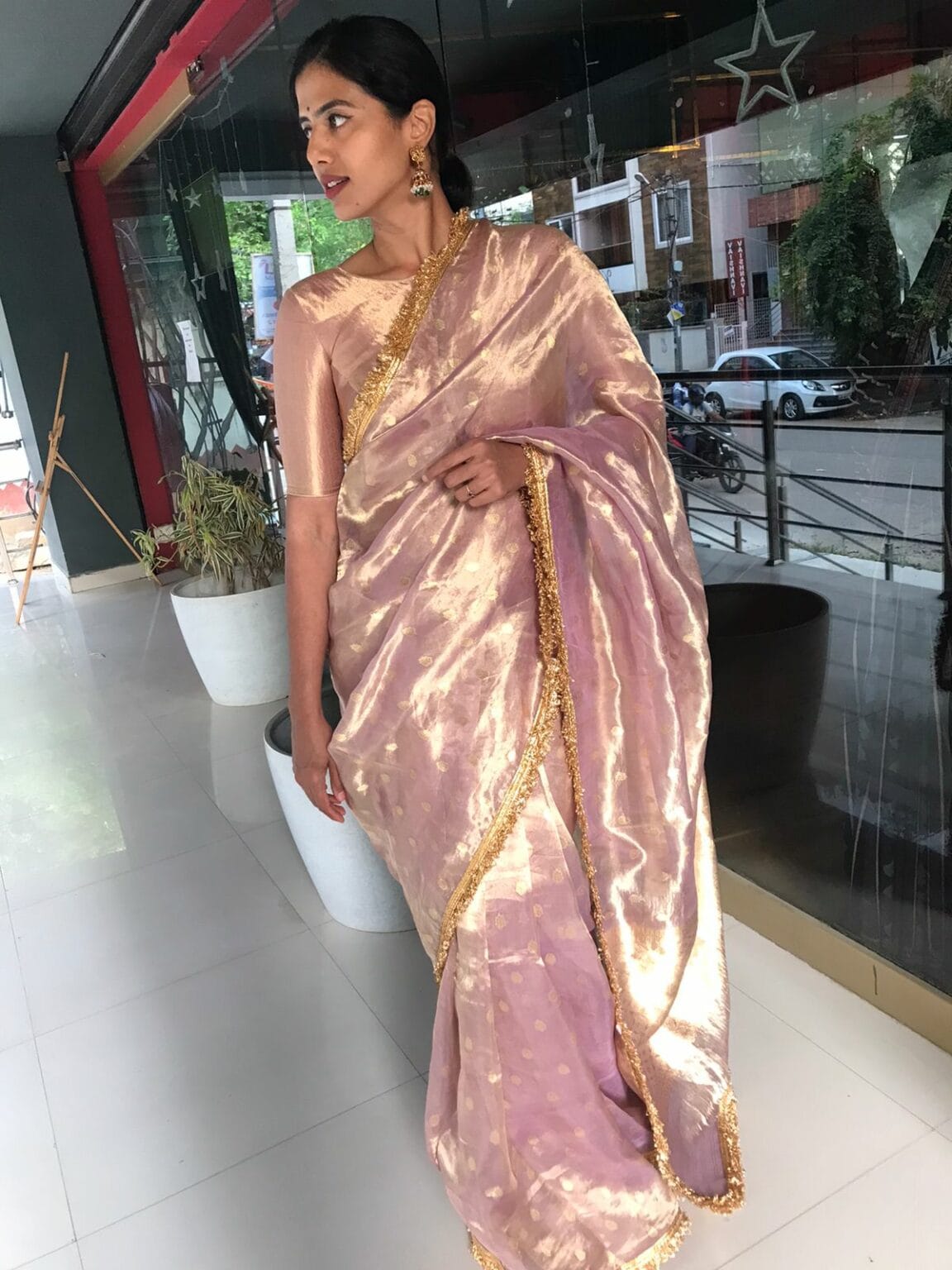 Tissue Silk Saree | Buy Tissue Sarees Online at Lowest Prices